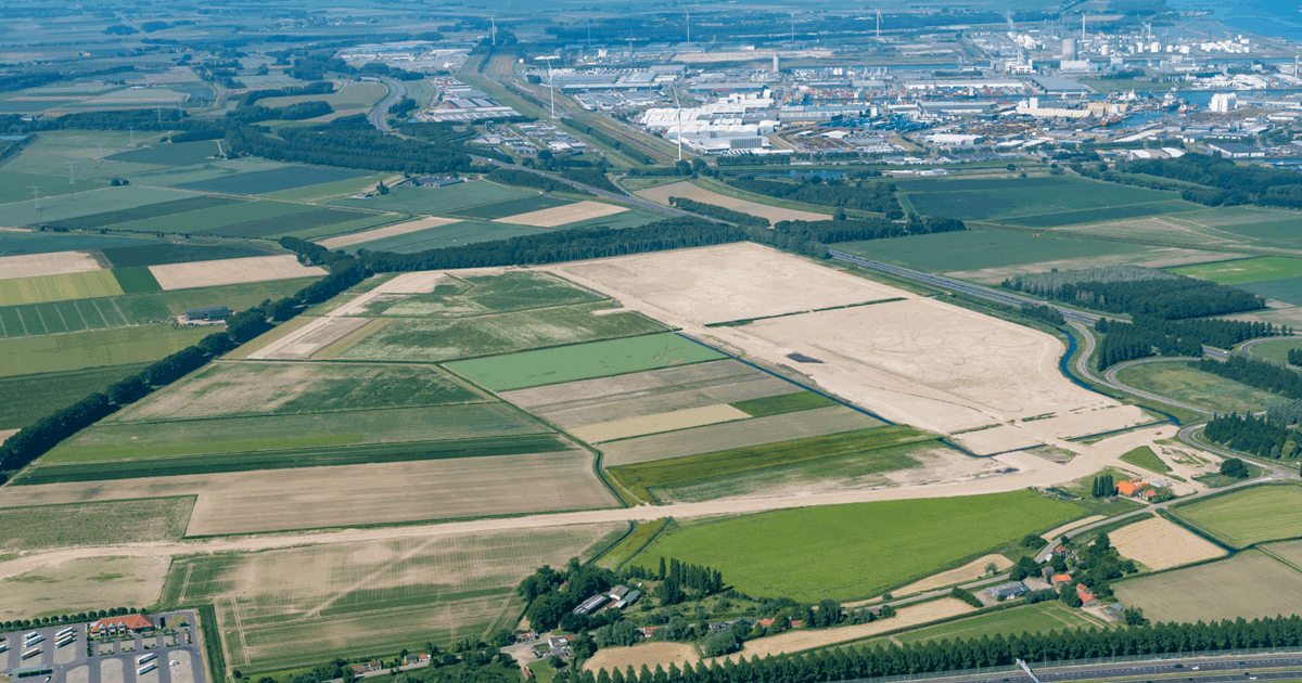 The new Logistics Park Moerdijk is now being built - Port of Moerdijk